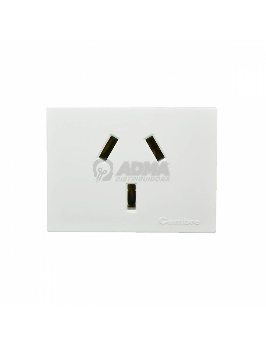 MODULO TOMA 220+T BLANCO 10A