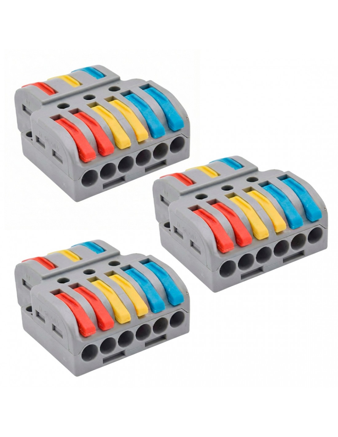BORNERA EMPALME RAPIDO 3 A 6 VIAS BRINNA X3