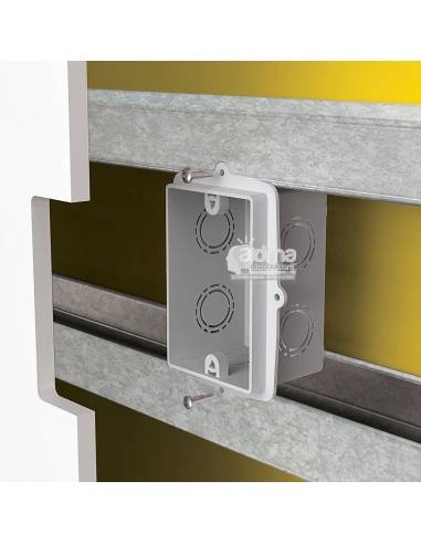 CAJA EMBUTIR RECTANGULAR GENROD