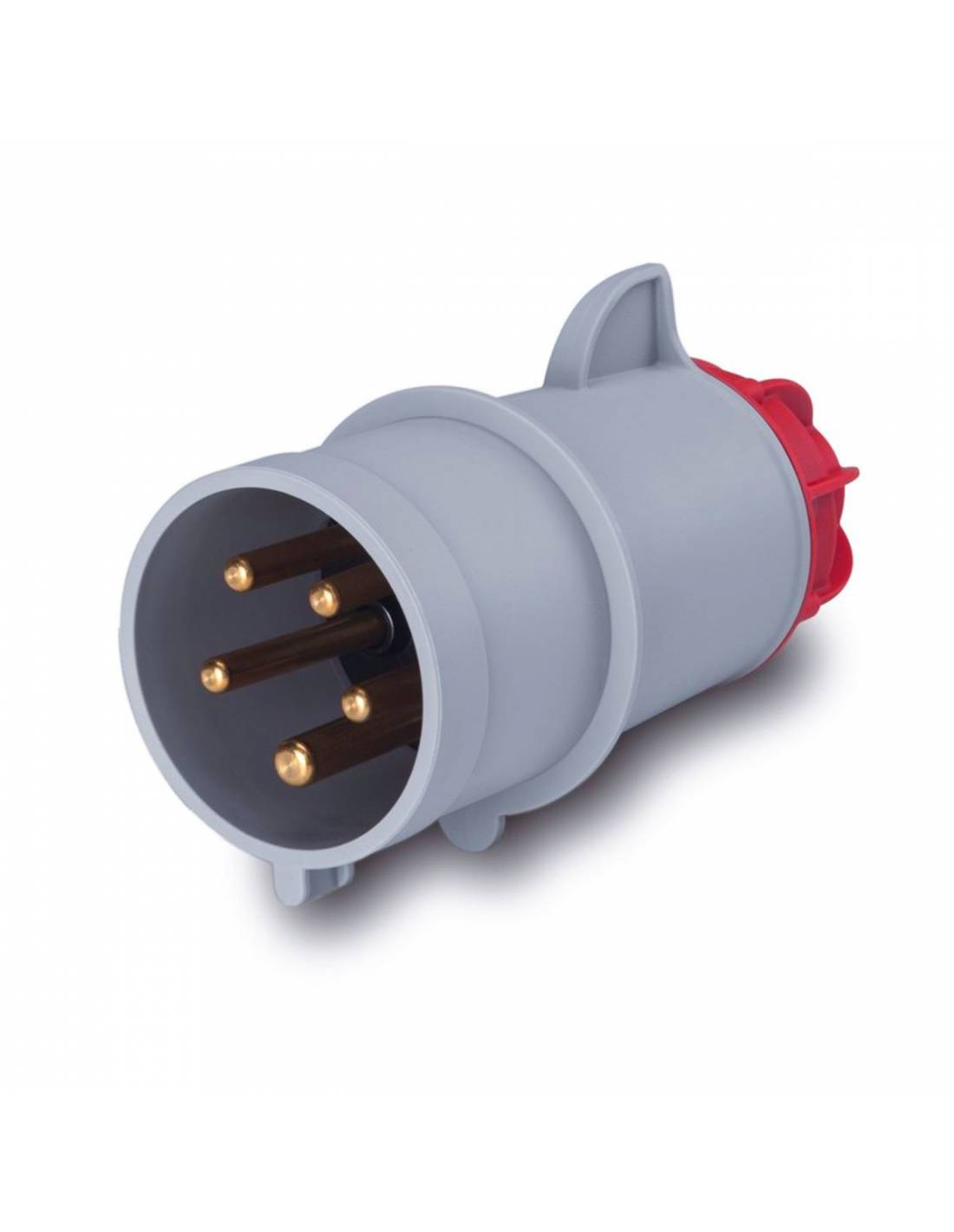 FICHA INDUSTRIAL MACHO 3P+N+T 32A SCAME XENIA 380V IP44