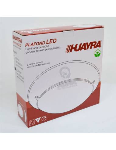 LUMINARIA LED DE TECHO 16W CIRCULAR HUAYRA