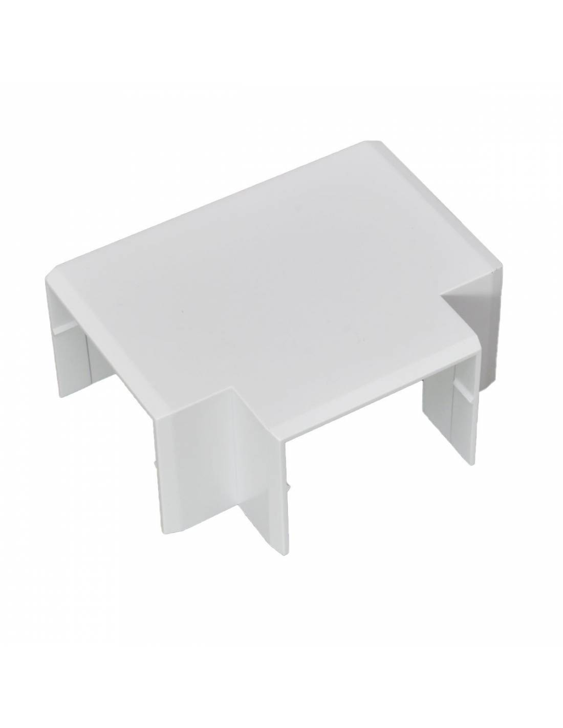 PACK X10 UNION T PLANA CABLECANAL 40X30MM BLANCO ZOLODA